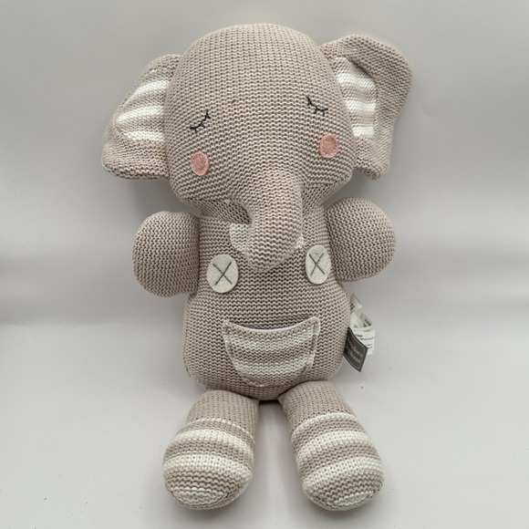Living Textiles | Toys | Living Textiles Theodore Elephant Knitted ...